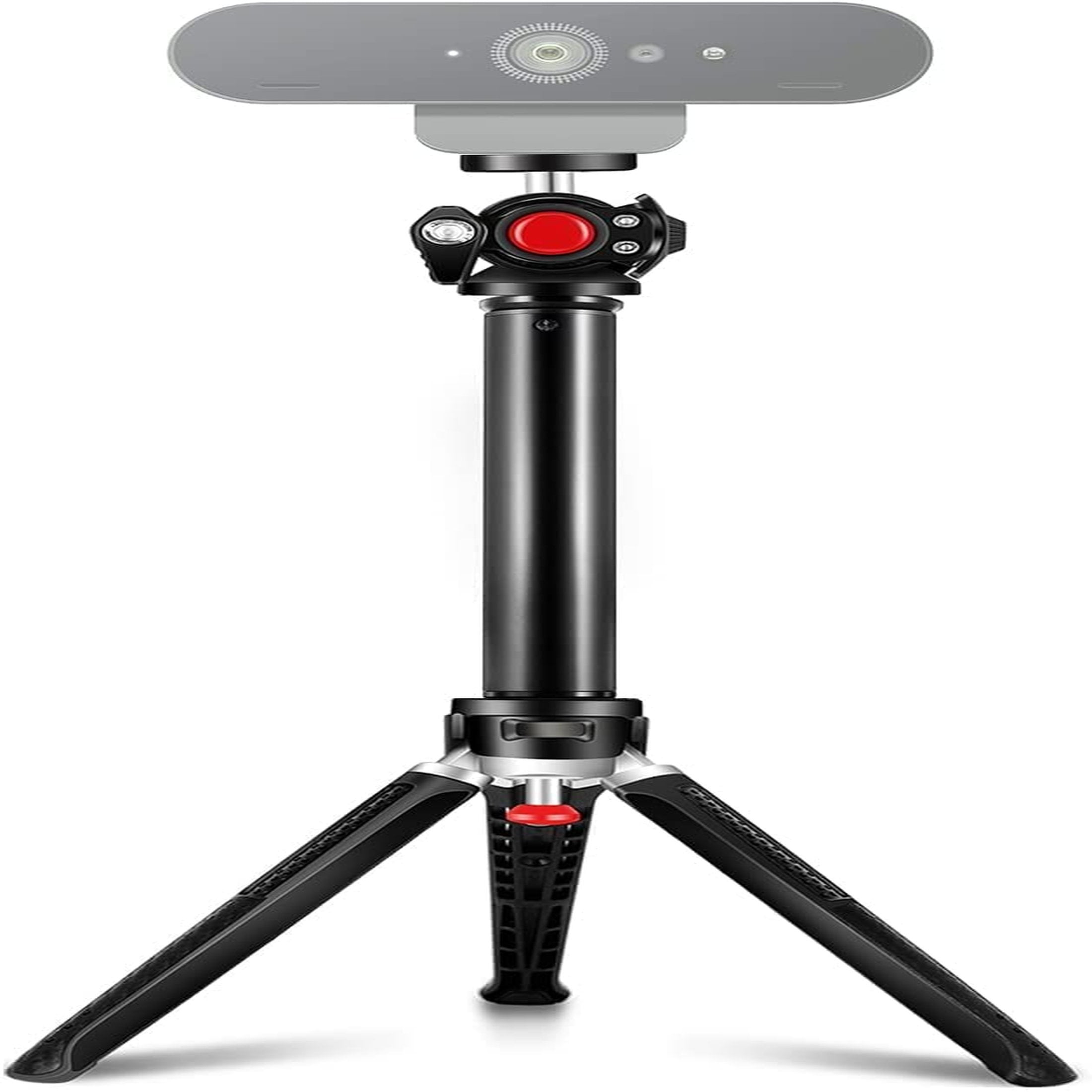 Extendable Webcam Tripod Stand with Phone Holder for Vlogging and ...