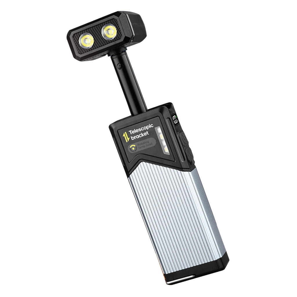 Extendable Work Light with 500LM Brightness Adjustable Angles IP44 ...