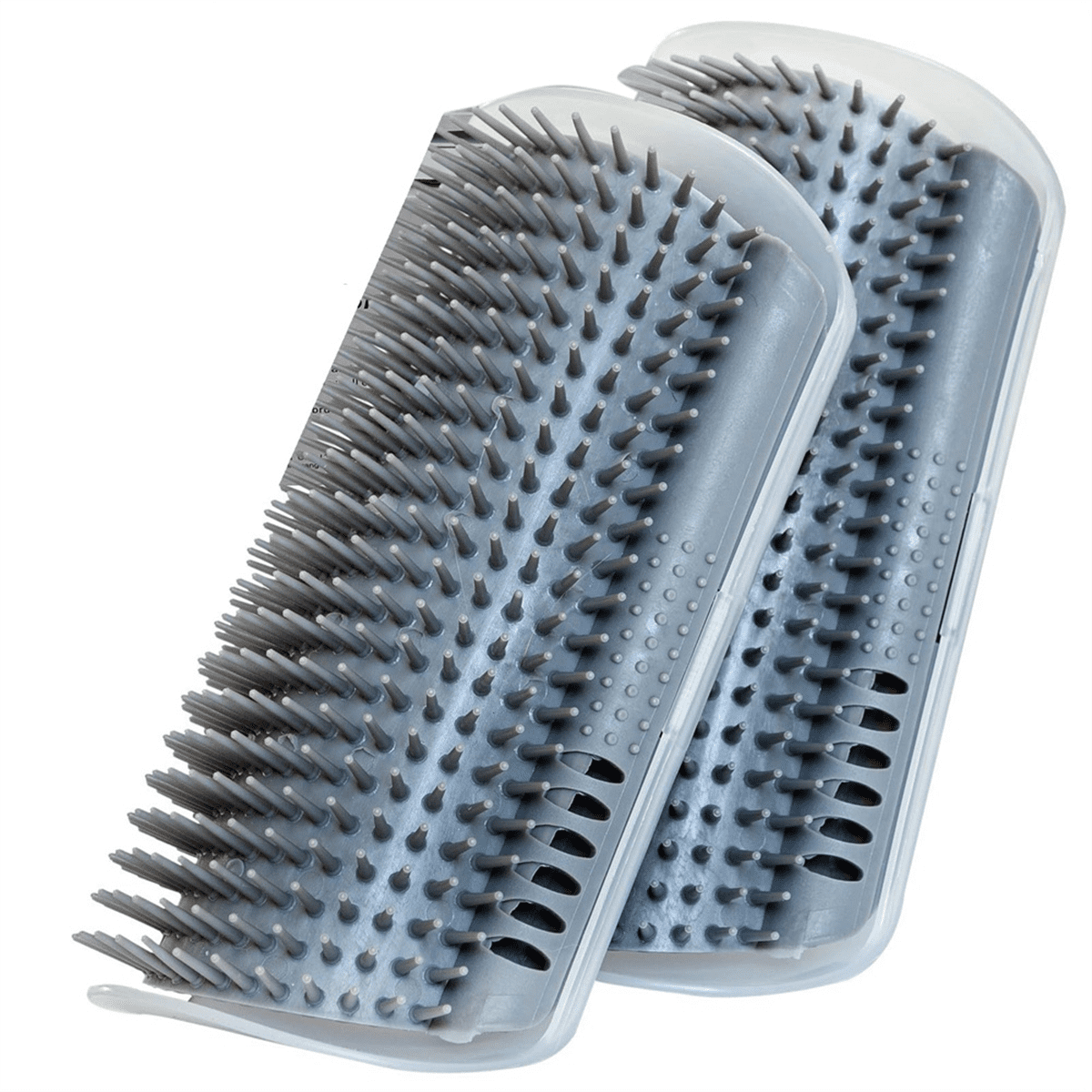 Extended (6.1Inch) 2 Pack Cat Self Groomer for Indoor Cats Face ...