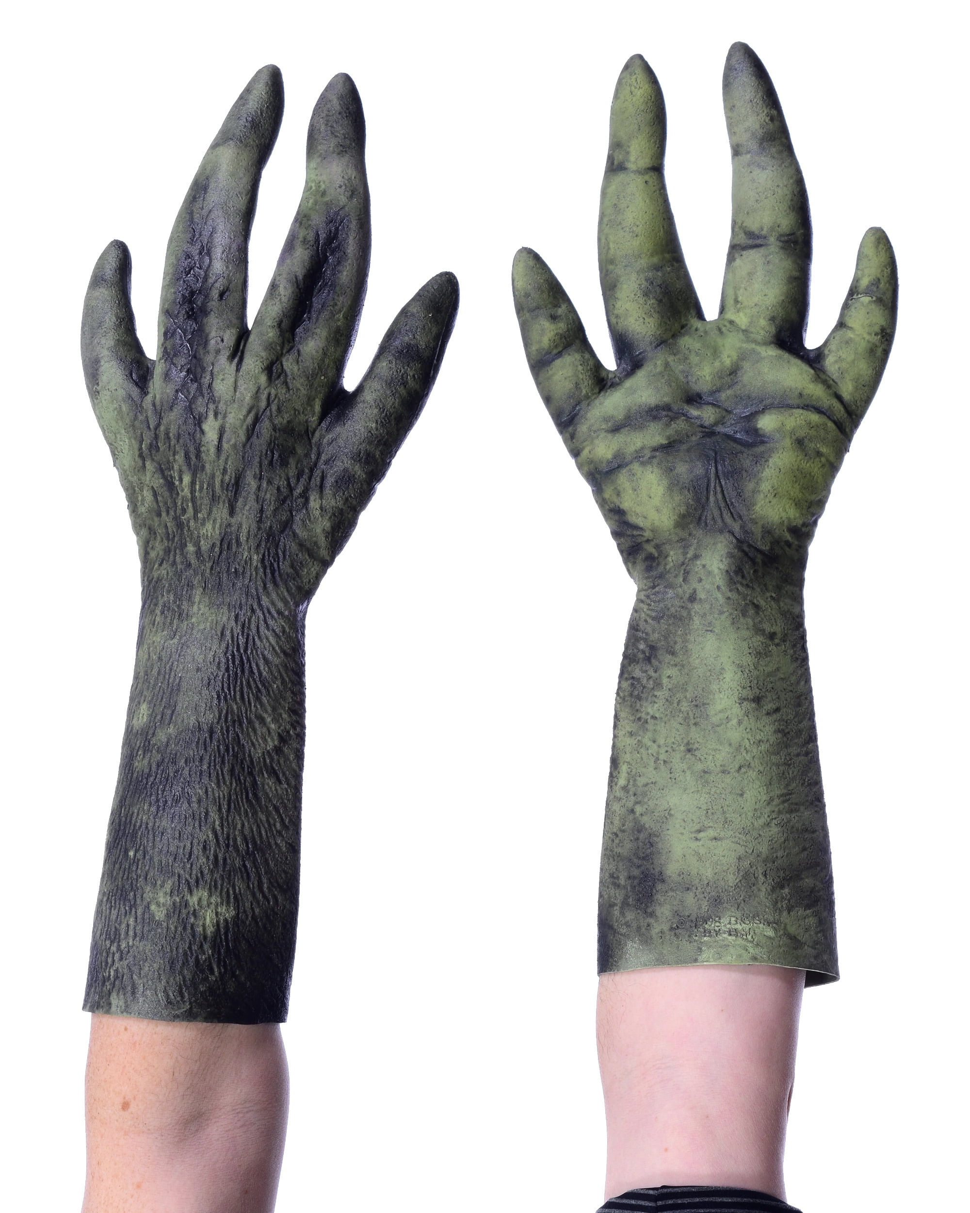 Green Costume Gloves