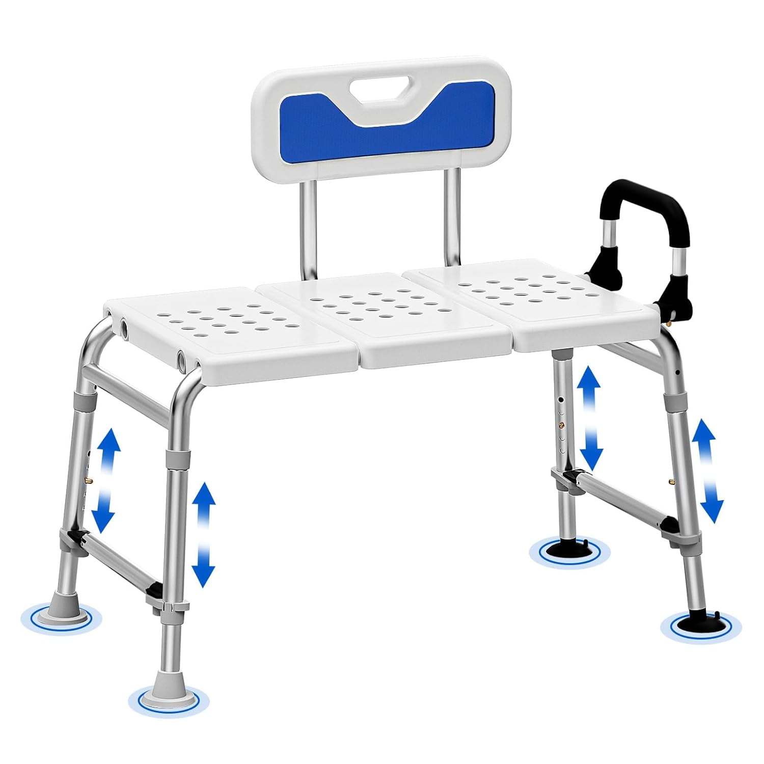 Extended Bath Tub Transfer Shower Bench for Inside Shower Bathtub to ...