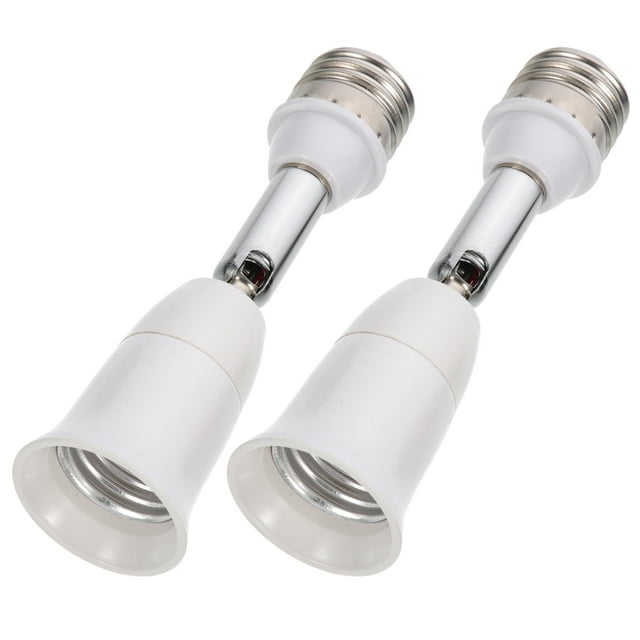 Extended Bend Socket Bulb Extender Light Extension Metal Adapter LED ...