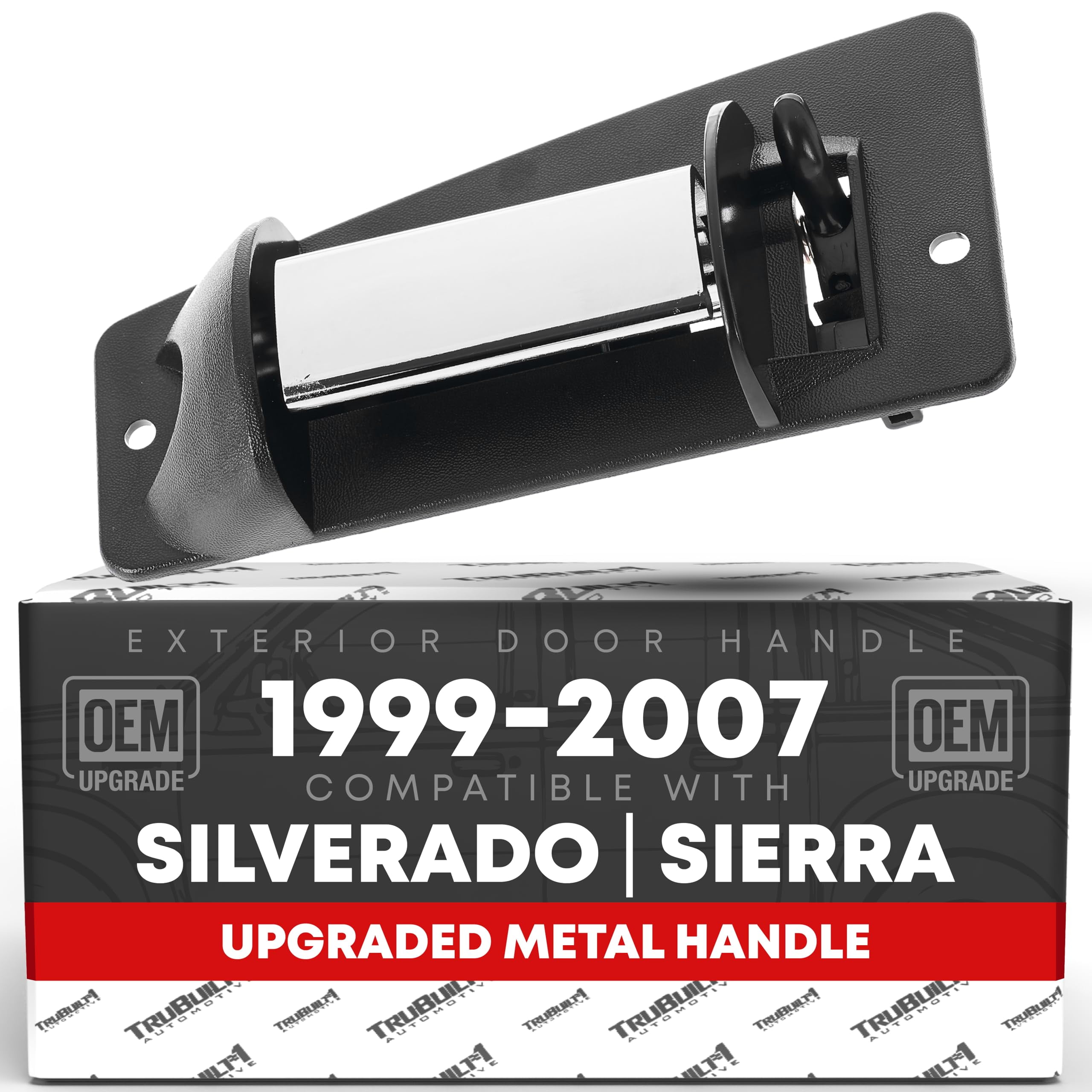 Extended Cab Rear Driver Door Handle, Upgraded Metal - Compatible with ...