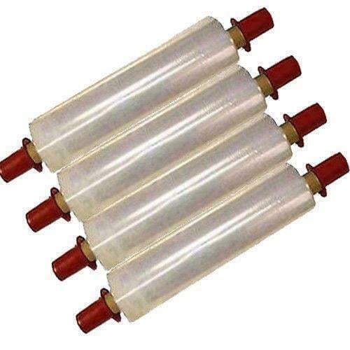 Extended Core Clear Pallet Wrap Stretch Film w/ 16 Red Tension Handle ...