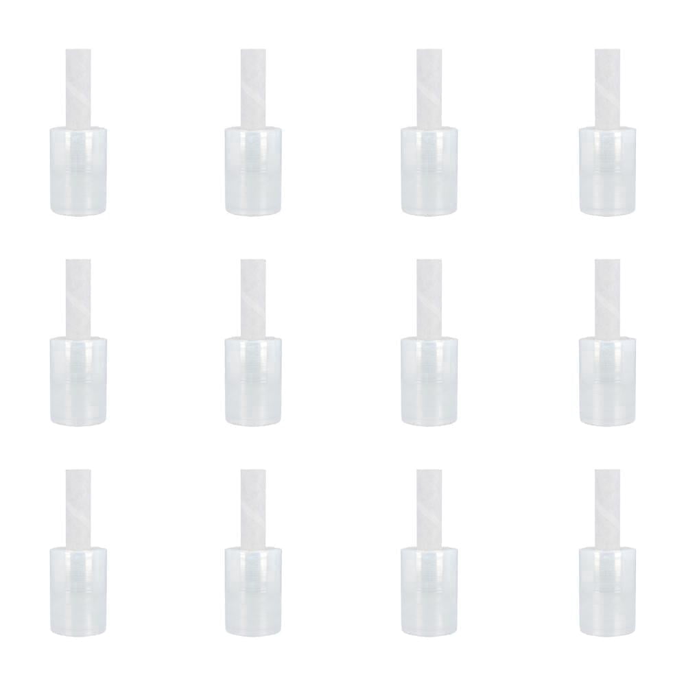 MMBM Clear Mini Hand Stretch Wrap with Extended Core 5" x 1000' 80 ...
