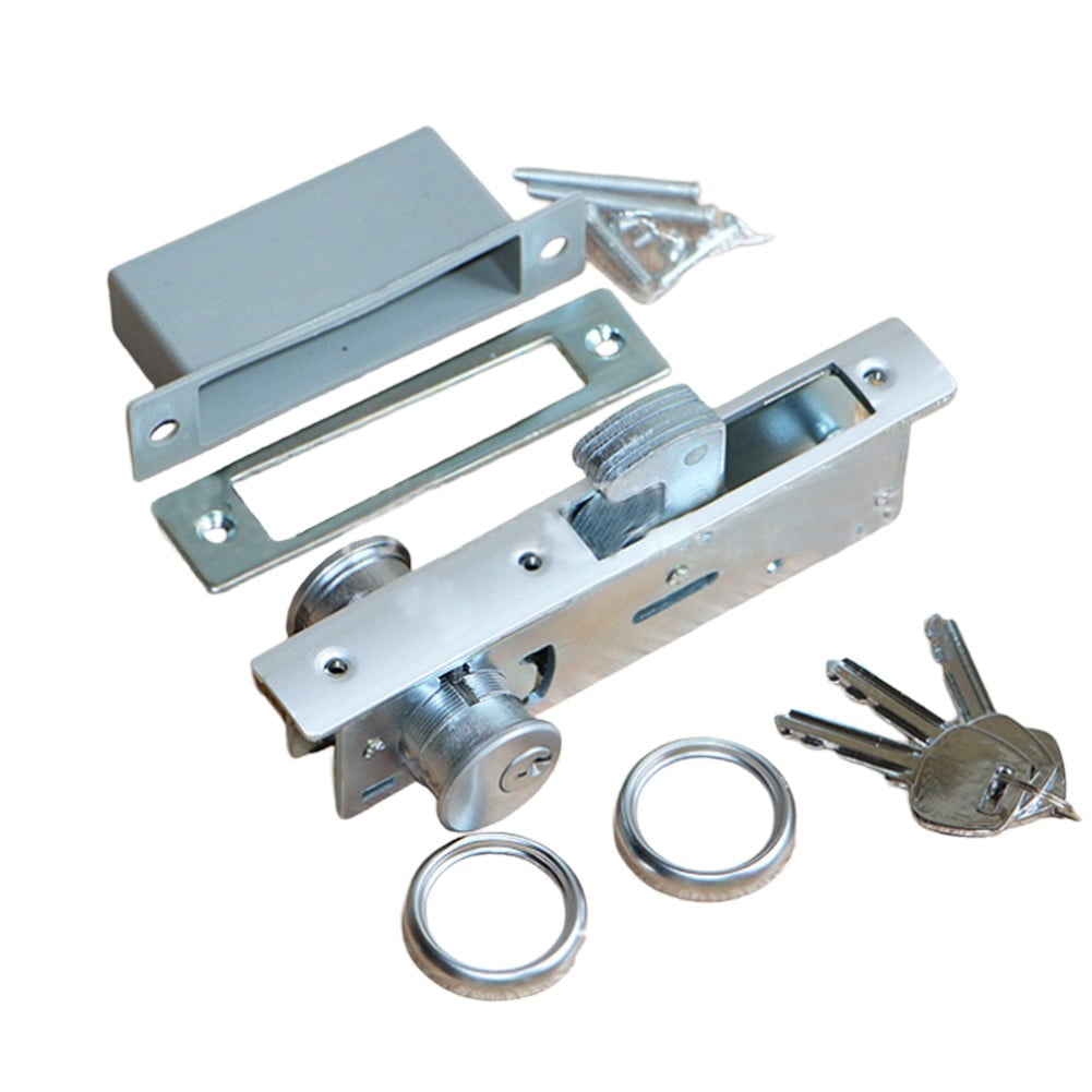 Extended Door Lock Tongue Double Open safety Storefront Mortice Hook ...