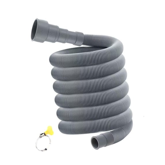 Extended Drainage Hose Thickened Rubber Hoses For Automatic Washing ...
