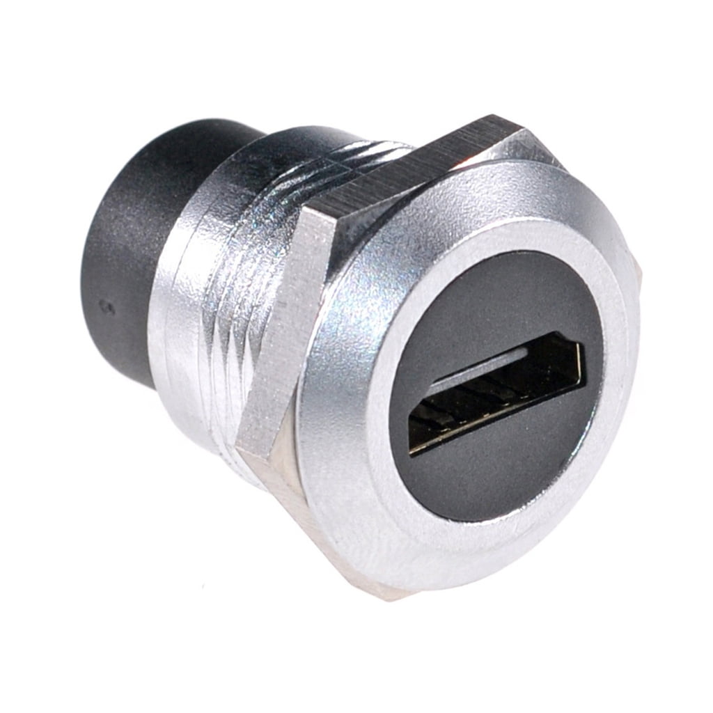 Extended Existence Artificial Metal Visual Two Notch Port Panel Mount Link with D Round ...