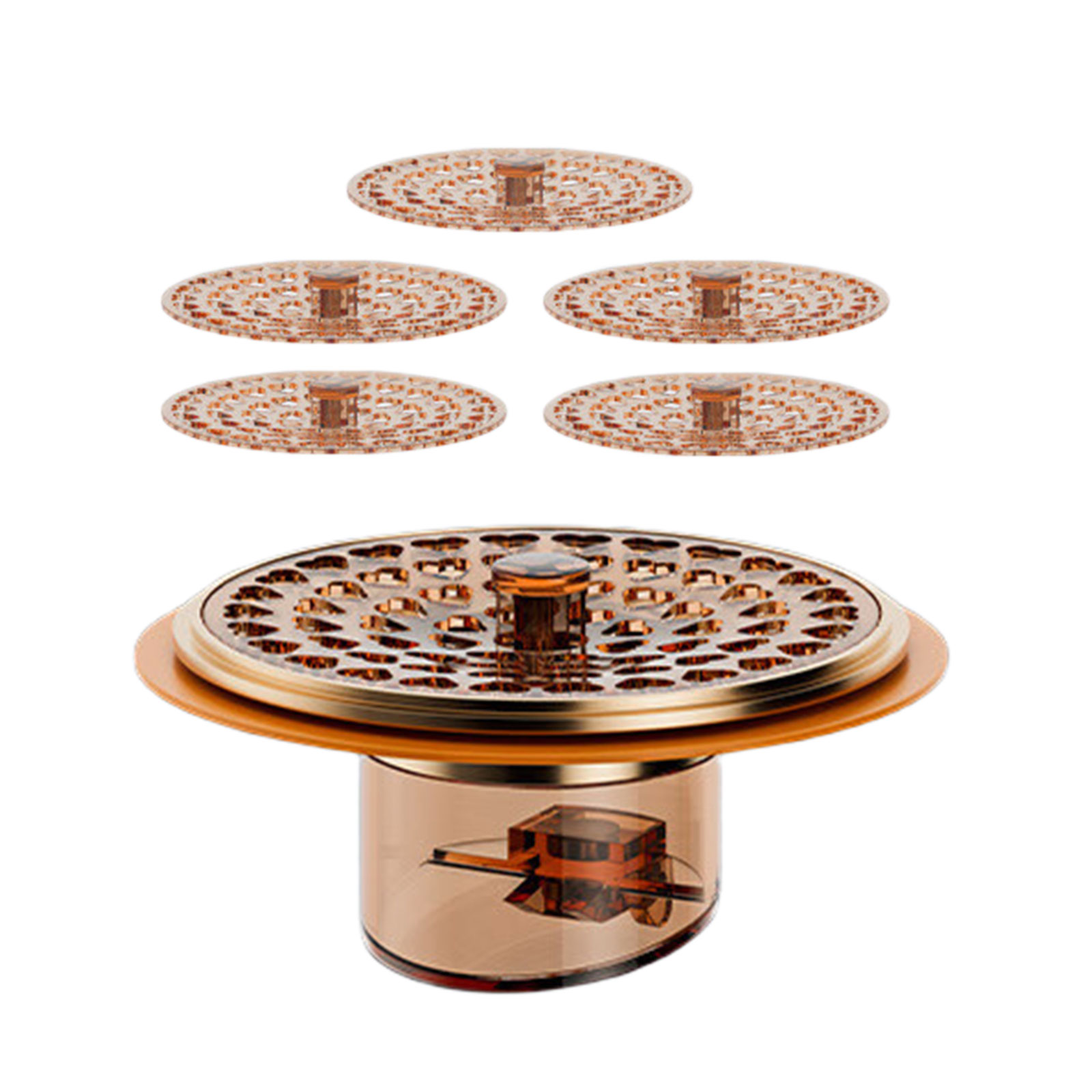Extended Floor Drain Cores Antiodor Drainer Shower Strainer Covers ...