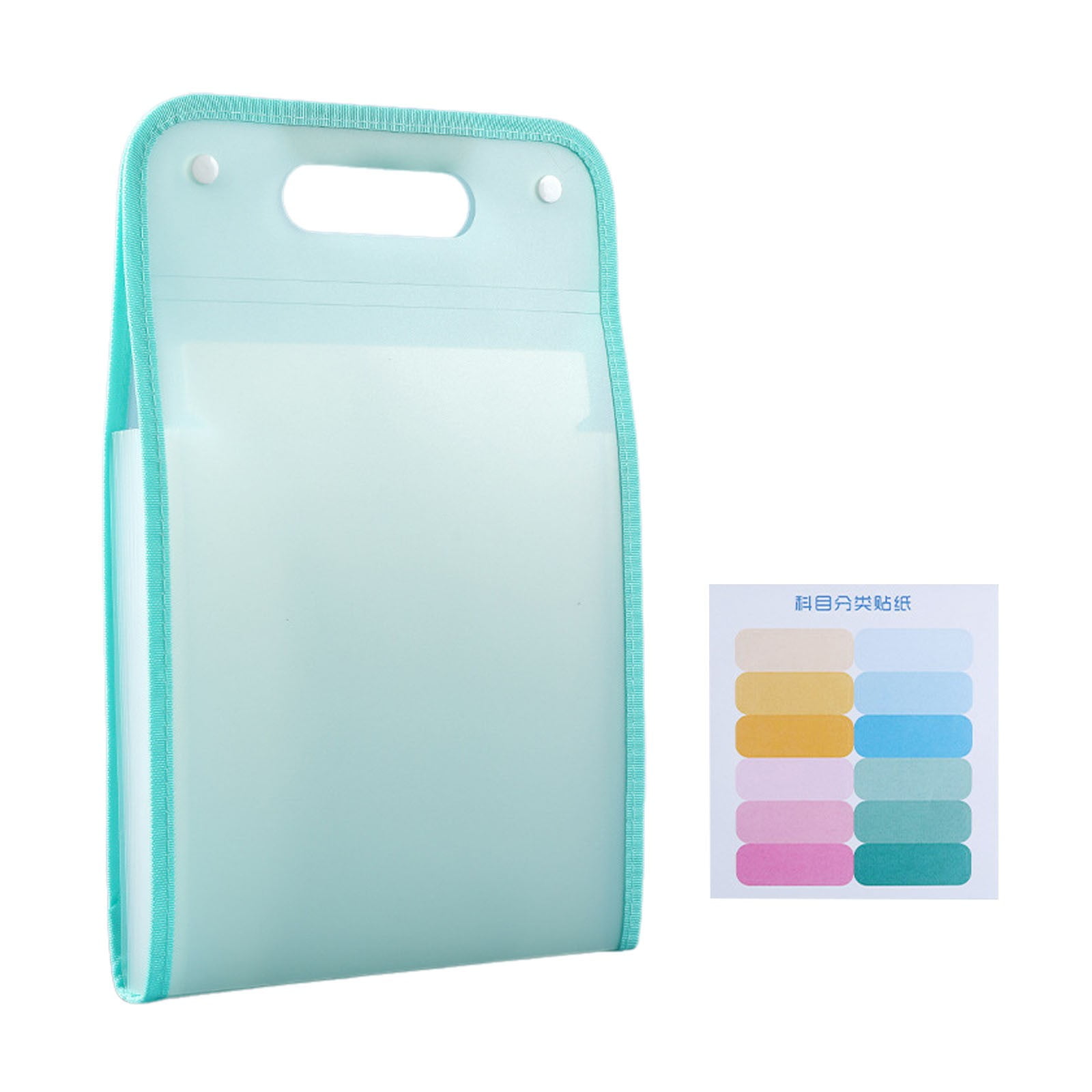 Extended Folder Portable Bag 13 Cells A4 Portable Folder Paper Bag ...