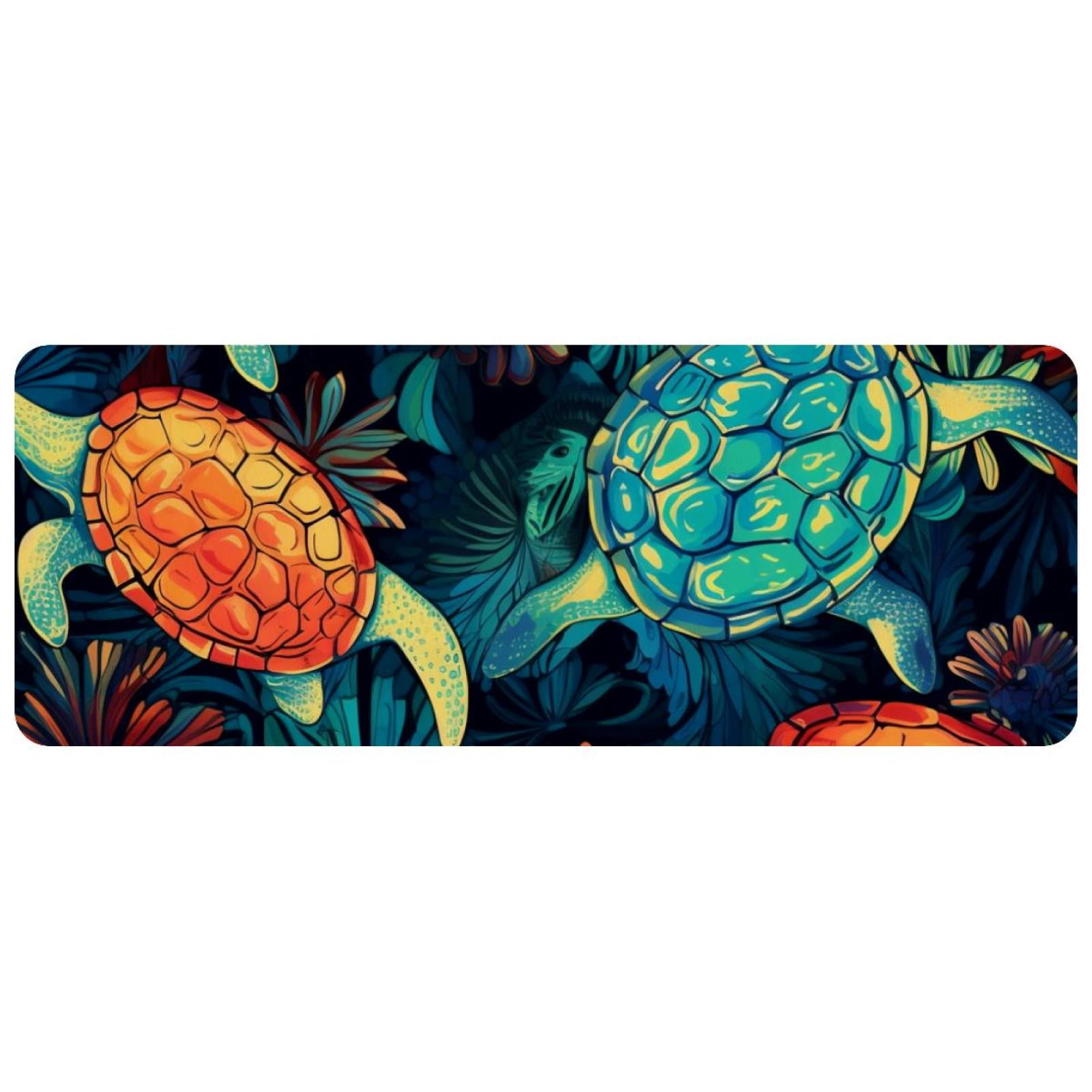 Extended Gaming Mouse Pad 31.3x11.8 Inch, Anti-Slip Rubber Base, Large ...