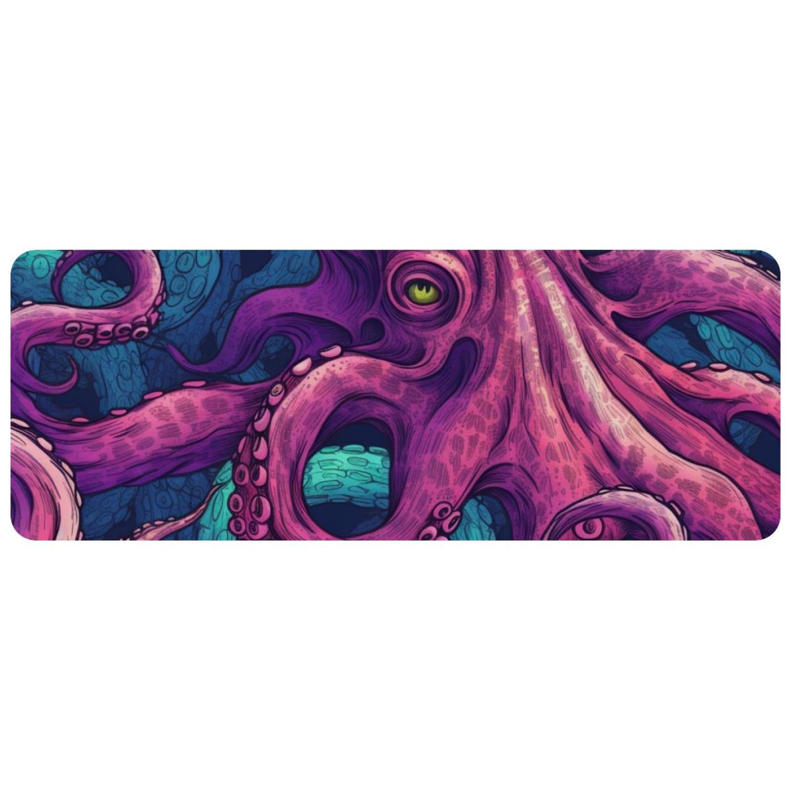 Extended Gaming Mouse Pad 31.3x11.8 Inch, Anti-Slip Rubber Base, Large ...