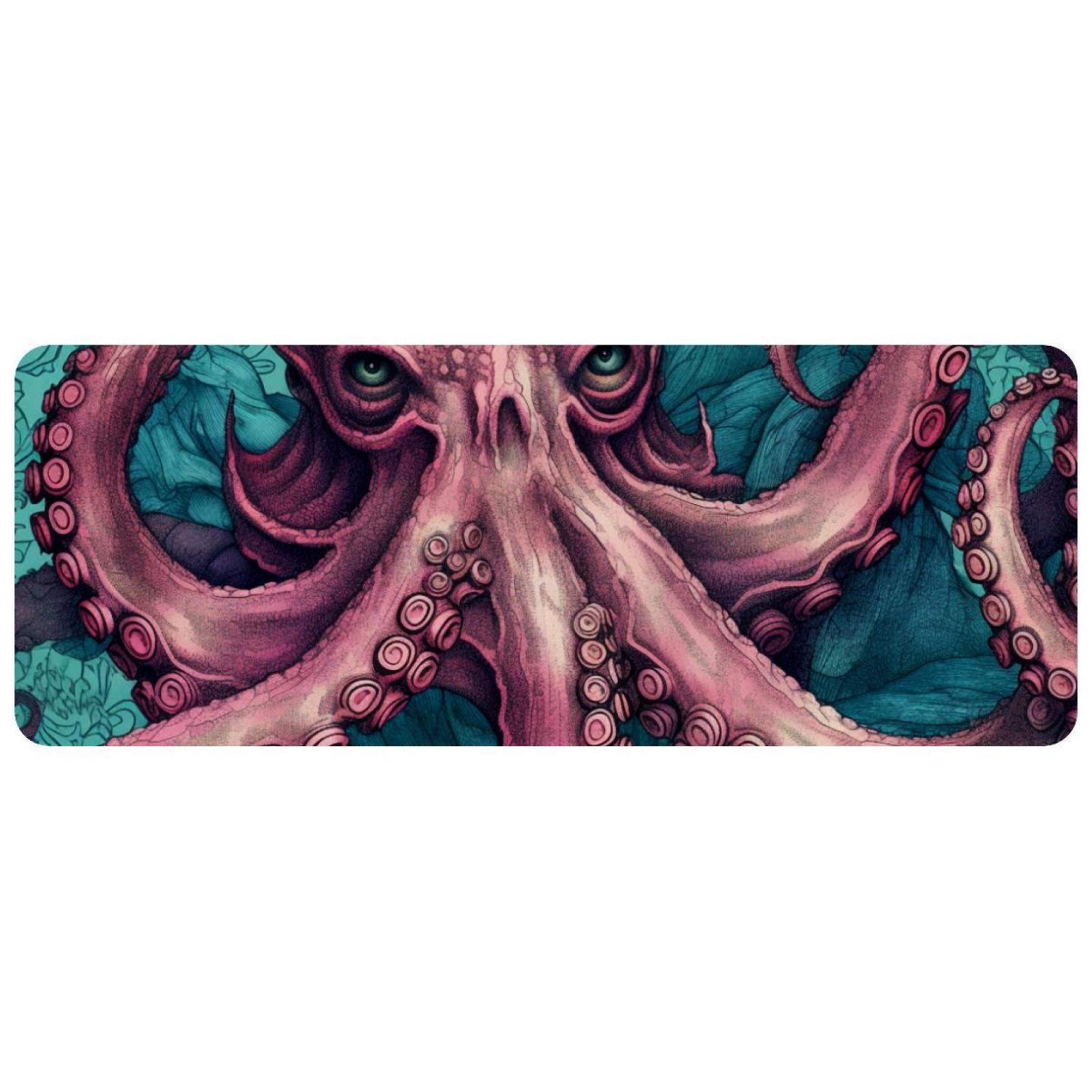 Extended Gaming Mouse Pad 31.3x11.8 Inch, Anti-Slip Rubber Base, Large ...