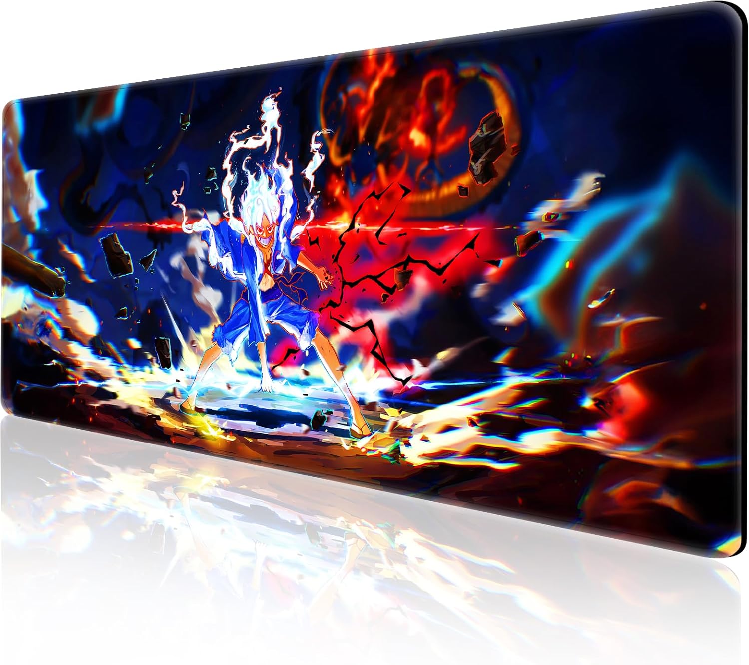 Extended Gaming Mouse Pad (31.5x11.8 in), Large Stable Rubber Base ...