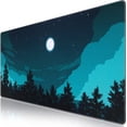 Extended Gaming Mouse Pad (35.4x15.7 in), Large 3mm Non-Slip Rubber ...