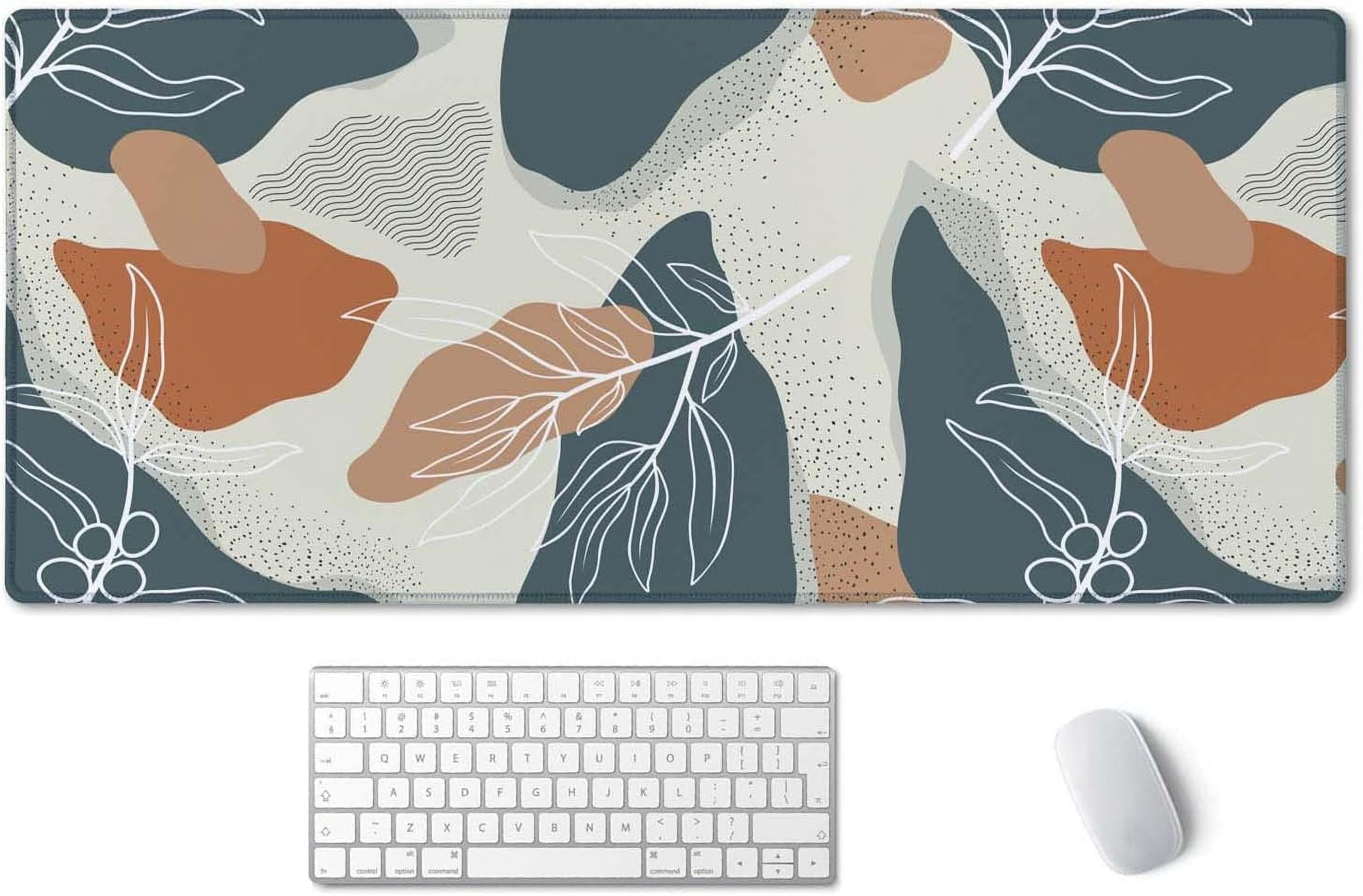 Extended Gaming Mouse Pad (35.4x15.7 in), Large Stable Rubber Base ...