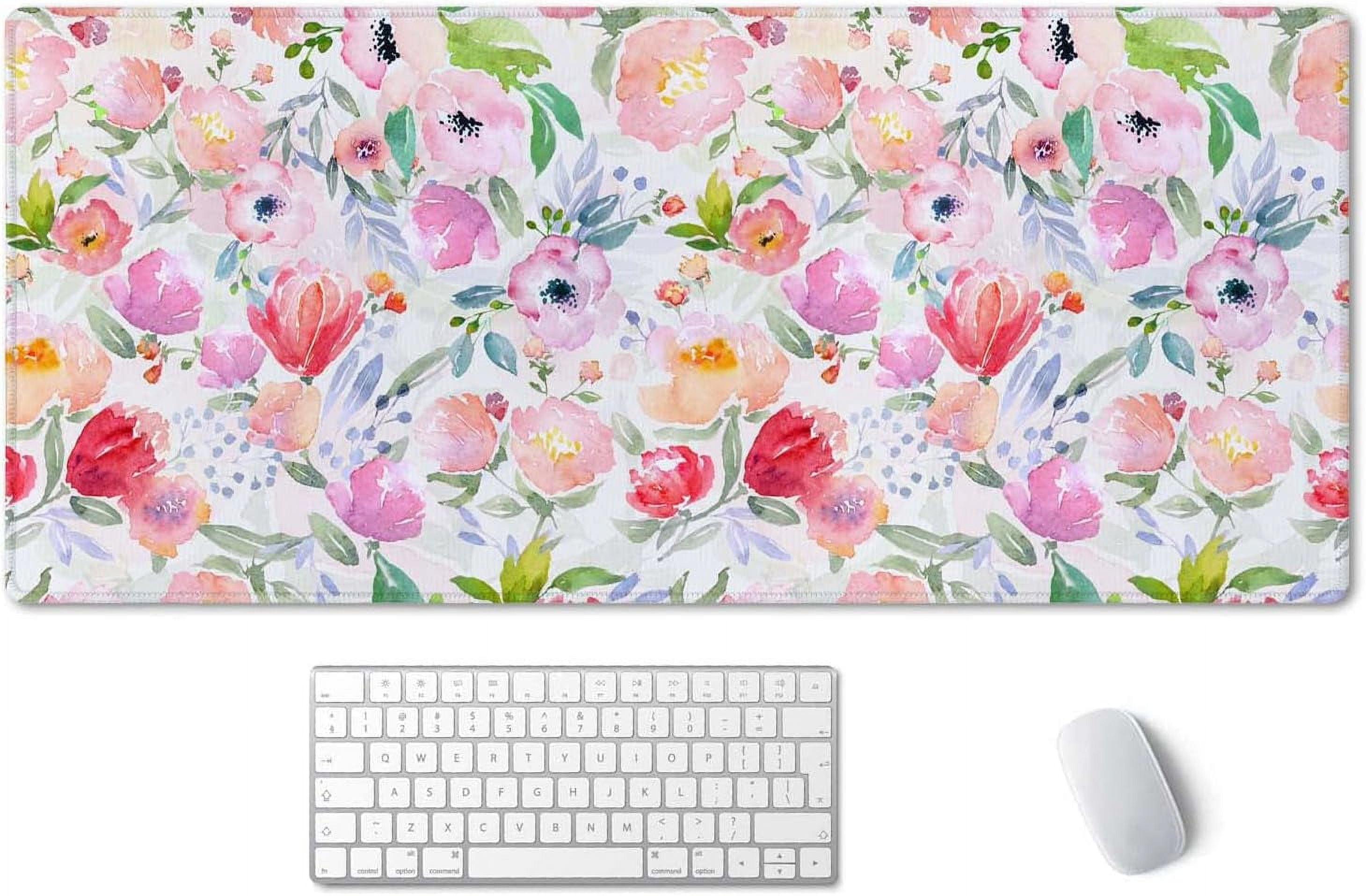 Extended Gaming Mouse Pad (35.5x15.7 in), Large Stable Rubber Base ...