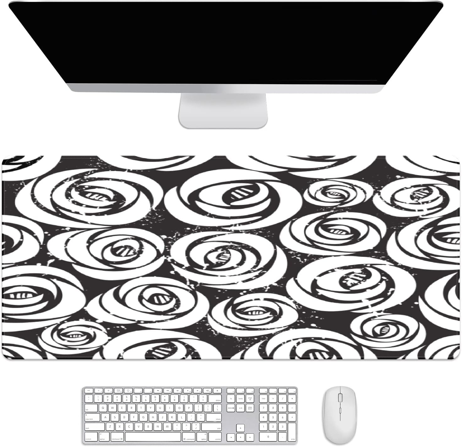 Extended Gaming Mouse Pad Large Mouse Pads Computer Keyboard Mouse Mat ...