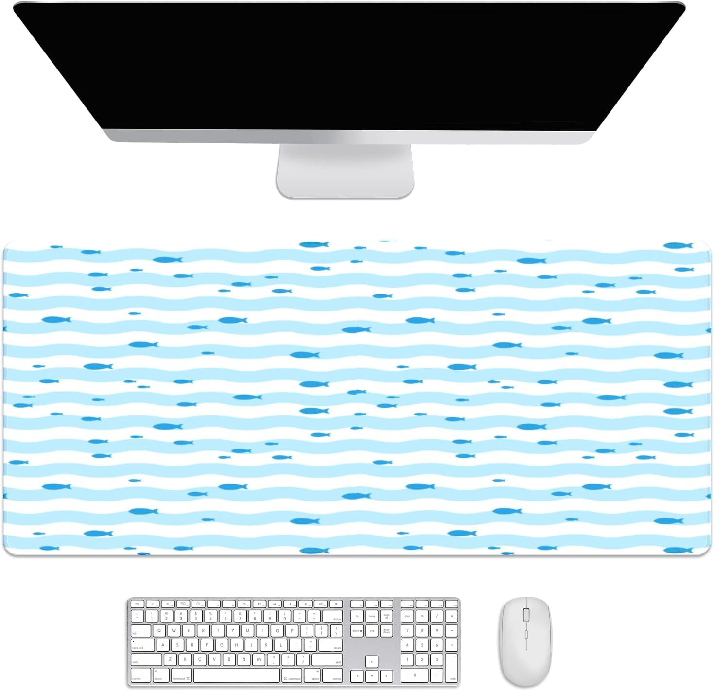 Extended Gaming Mouse Pad Large Mouse Pads Computer Keyboard Mouse Mat ...