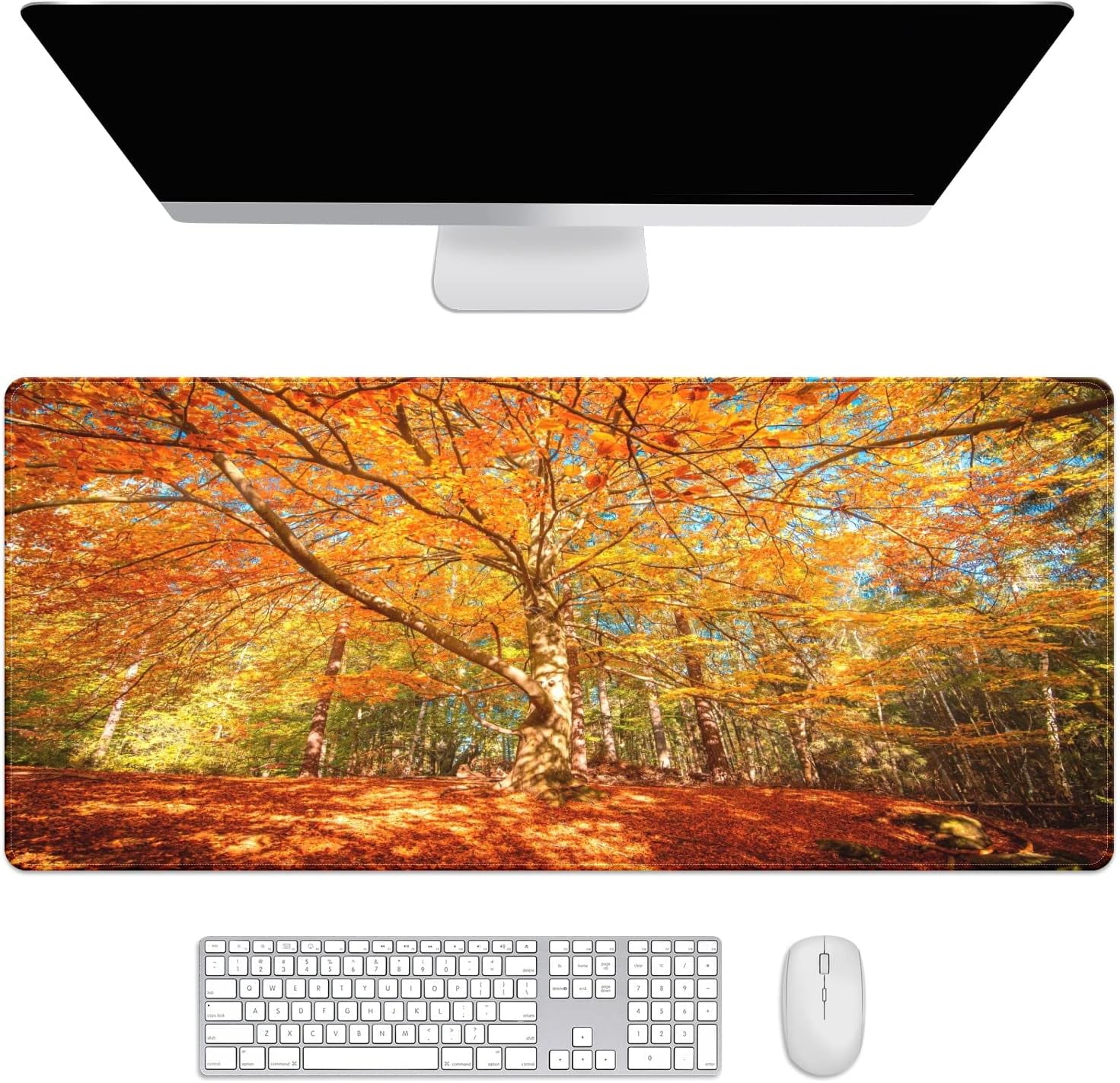 Extended Gaming Mouse Pad Large Mouse Pads Computer Keyboard Mouse Mat ...