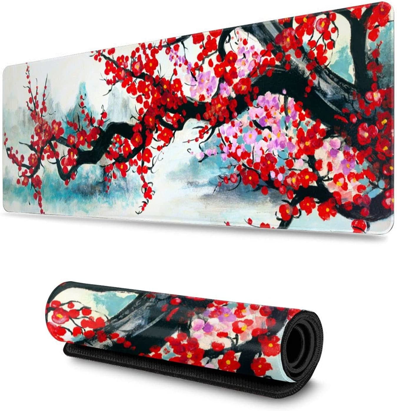 Extended Gaming Mouse Pad Large Size 31.5x11.8 inches Nonslip Rubber ...