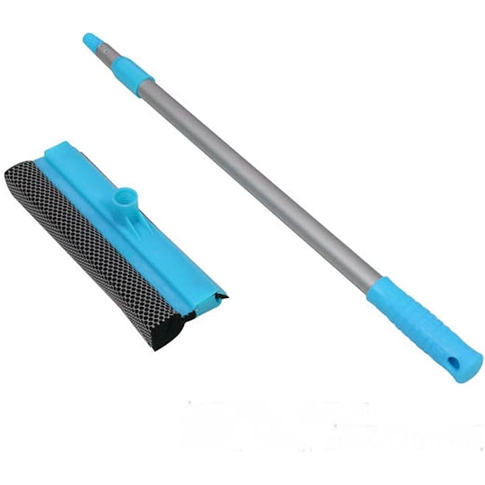 Extended Handle Detachable Double-Sided Glass Cleaner Window Brush for ...