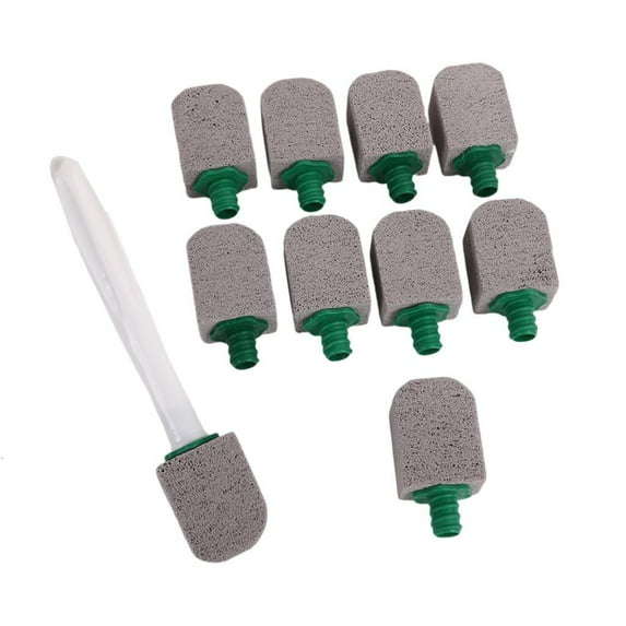 Extended Handle Pumice Scrubber For Stubborn Stains Bathroom Cleaner ...