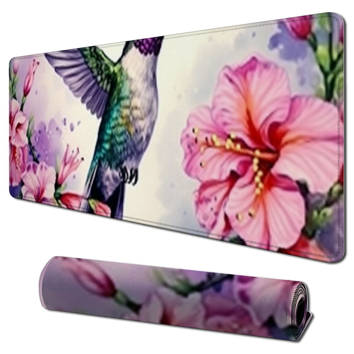 Extended Large Gaming Mouse Pad with Coaster Full Desk Mousepad ...