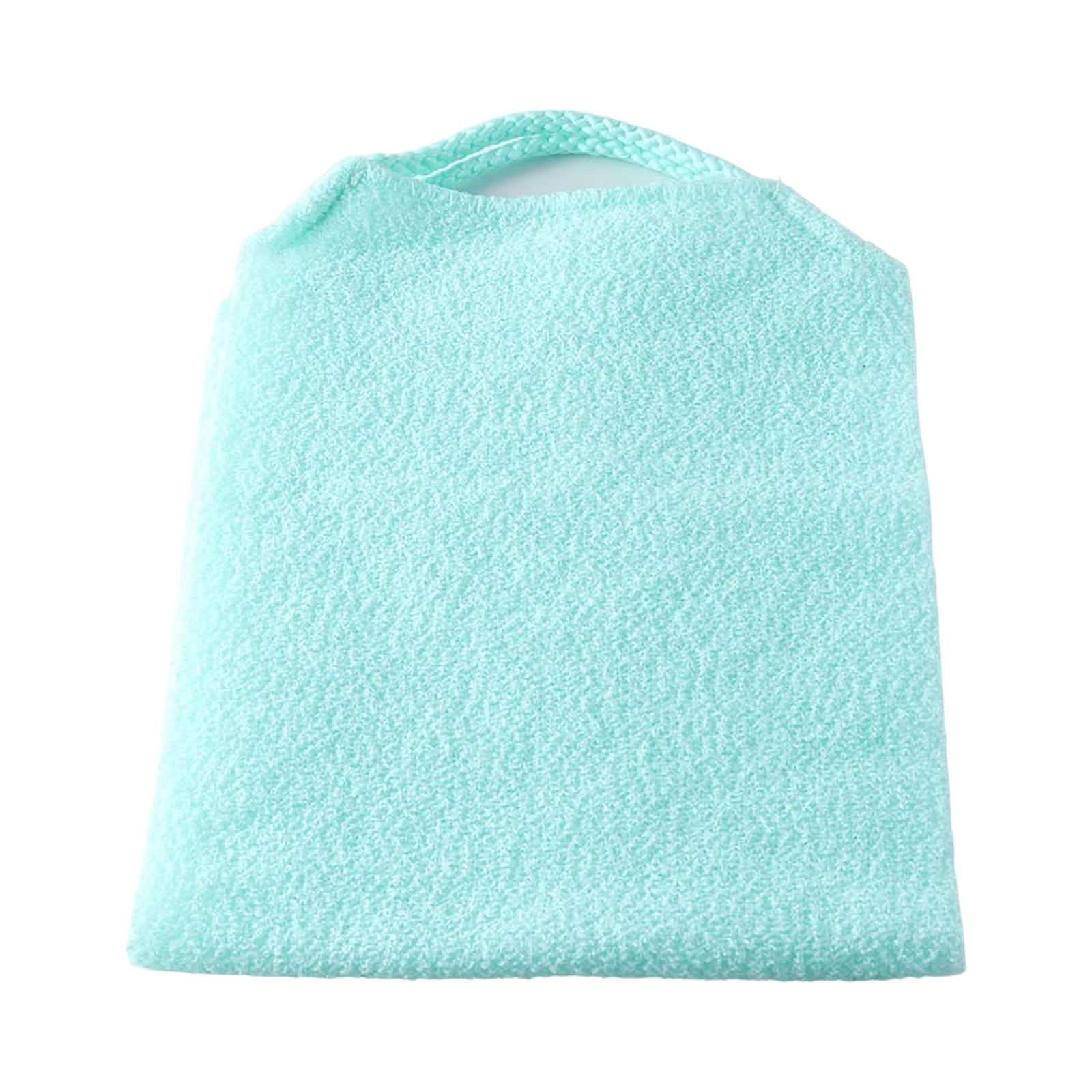 Extended Length Exfoliating Back Scrubber Washcloth Nylon Stretchable ...