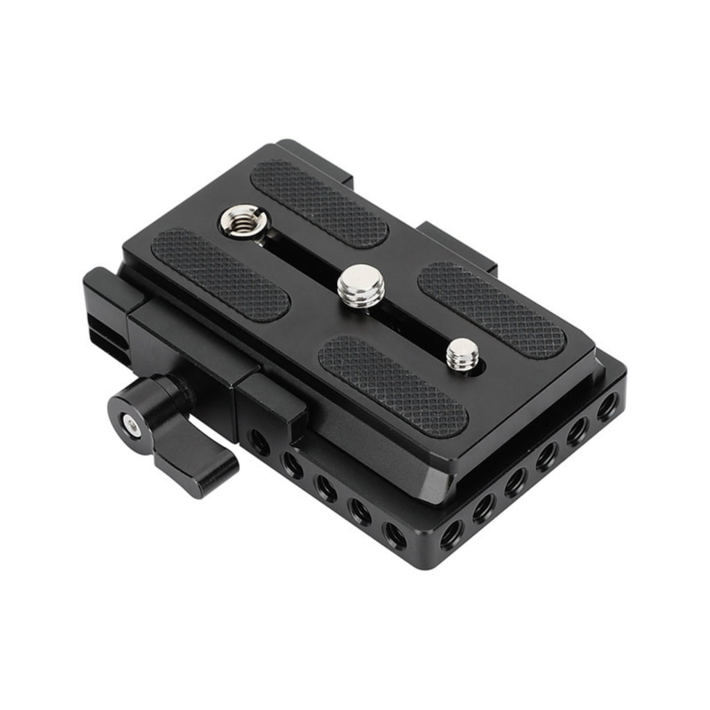 Extended Length Quick Release Plate Clamp Base for Tripods Accessories ...