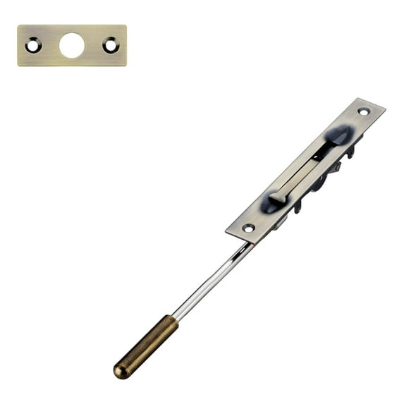 Extended Length Steel Concealed Door Latches Reinforced Security Rusts ...