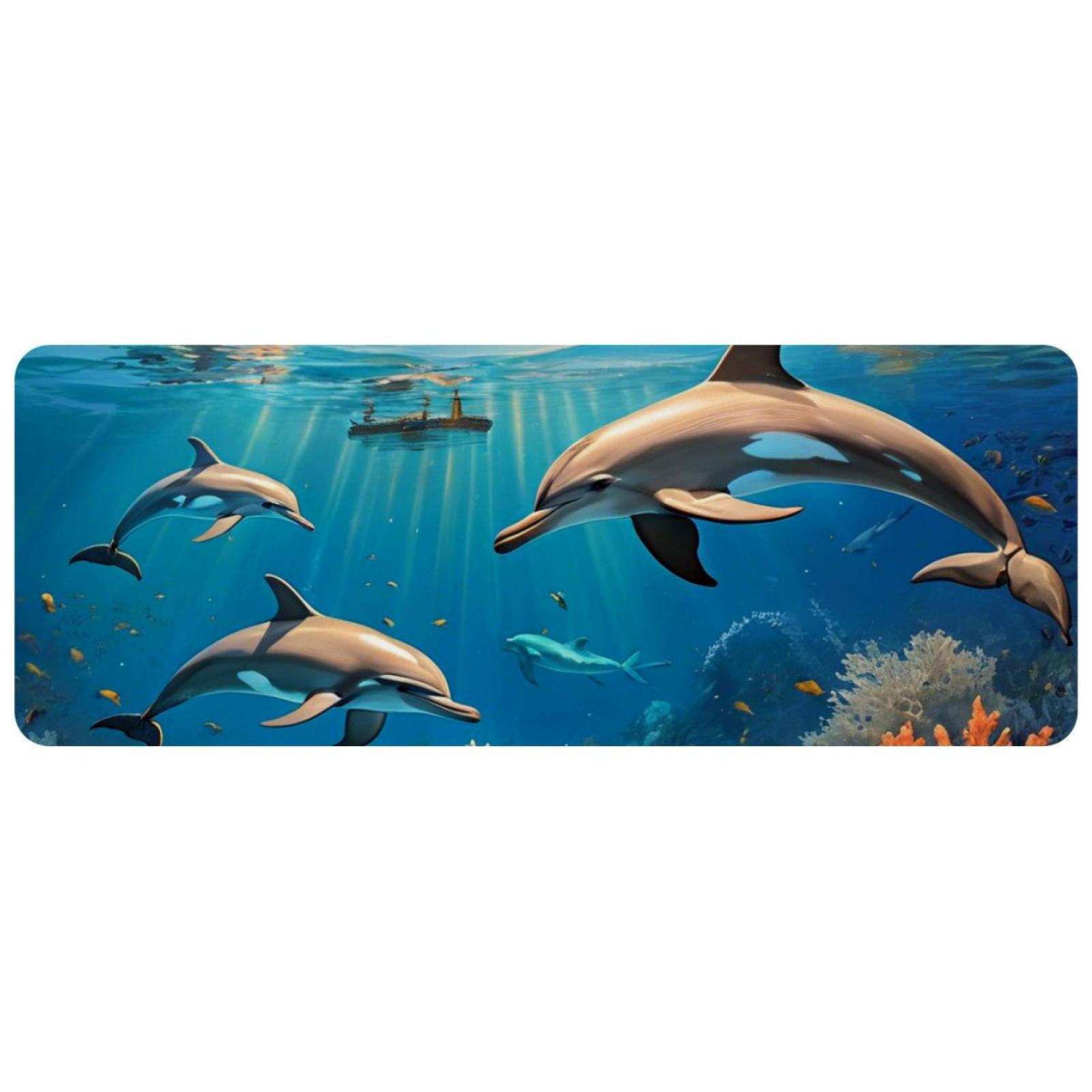 Extended Mouse Pad 11.8x31.3, Anti-Slip Rubber Base Gaming Mouse Mat ...