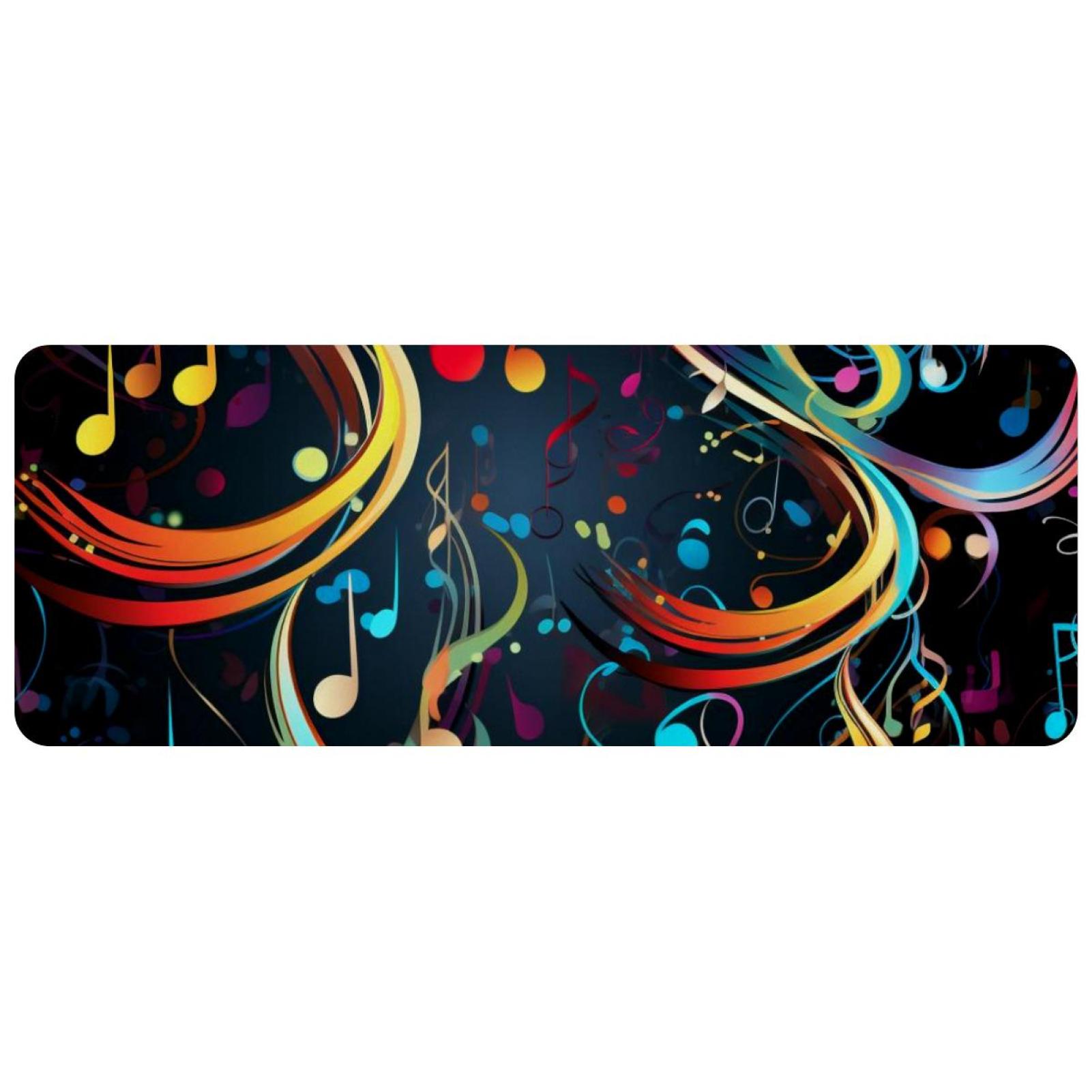 Extended Mouse Pad, Large Desk Pad with Anti-Slip Base, 31.3x11.8 Inch ...