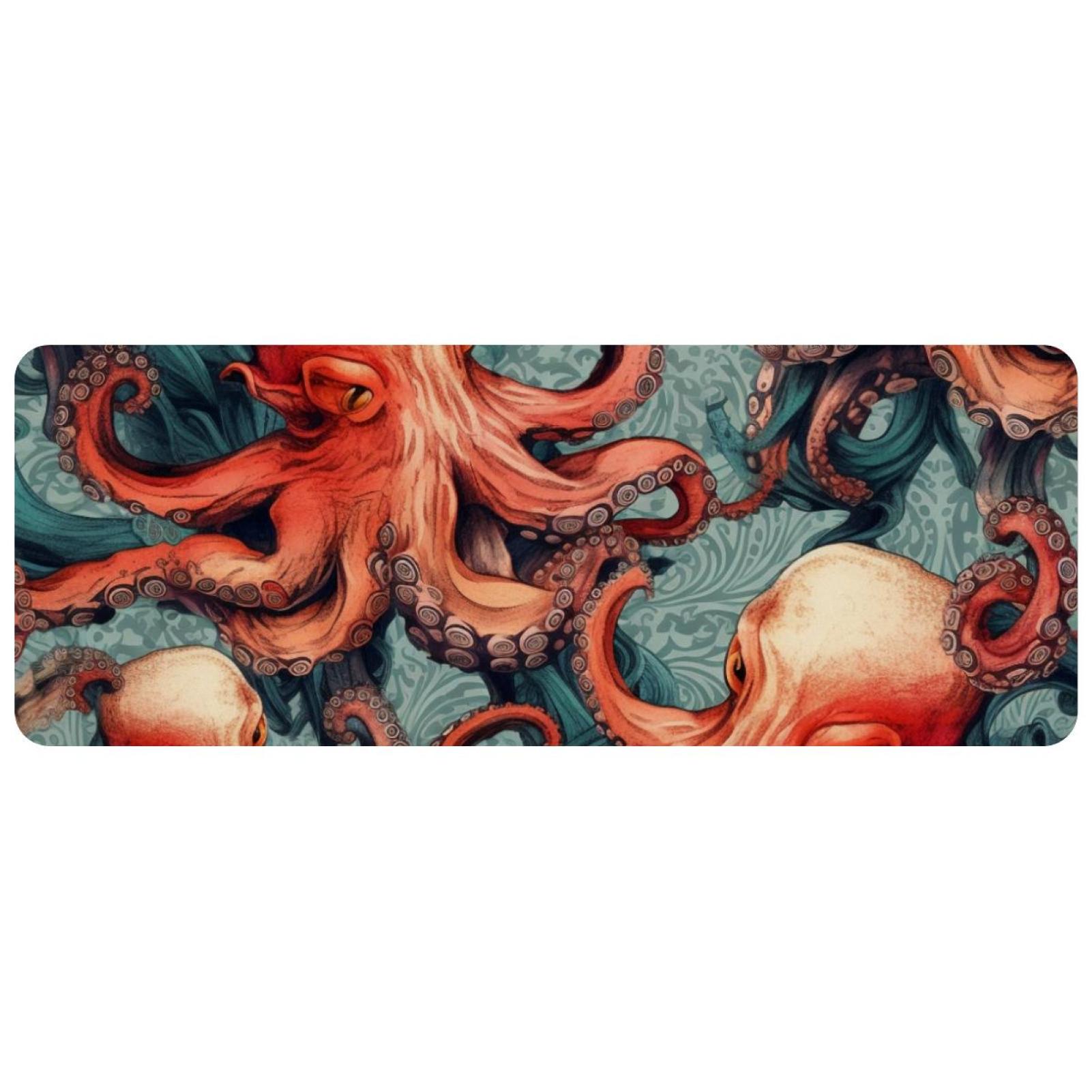 Extended Mouse Pad, Large Desk Pad with Anti-Slip Rubber Base, 31.3x11 ...