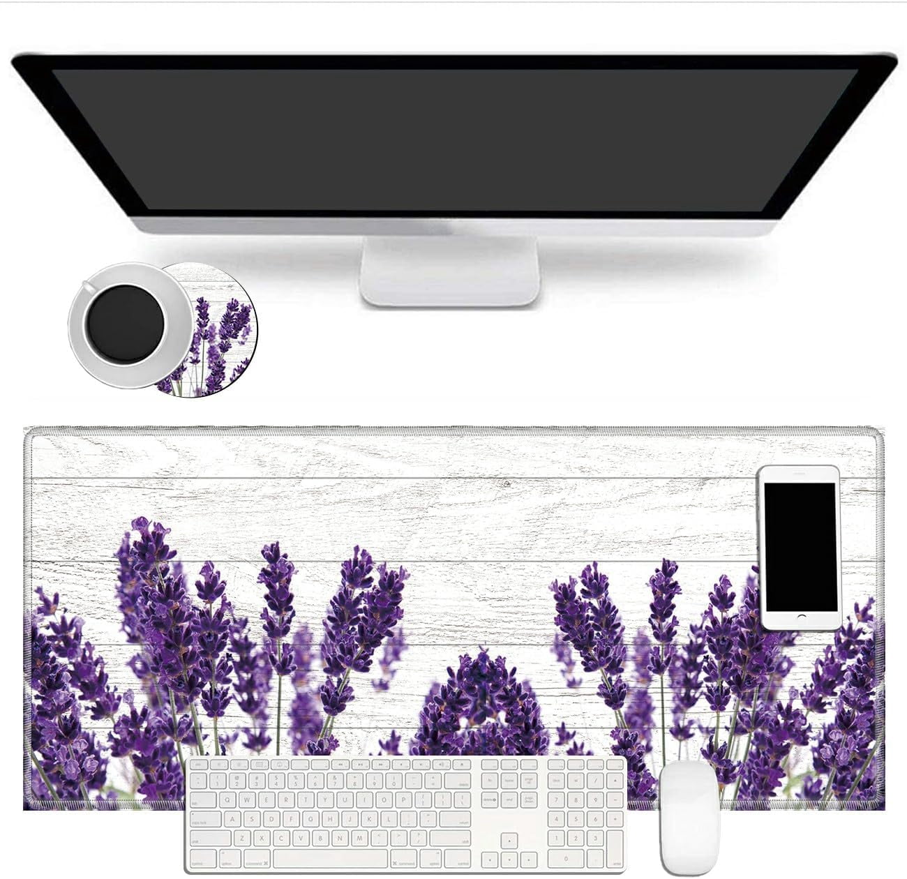 Extended Mouse Pad Large Gaming Mouse Pad- 31.5x11.8 inch Computer ...