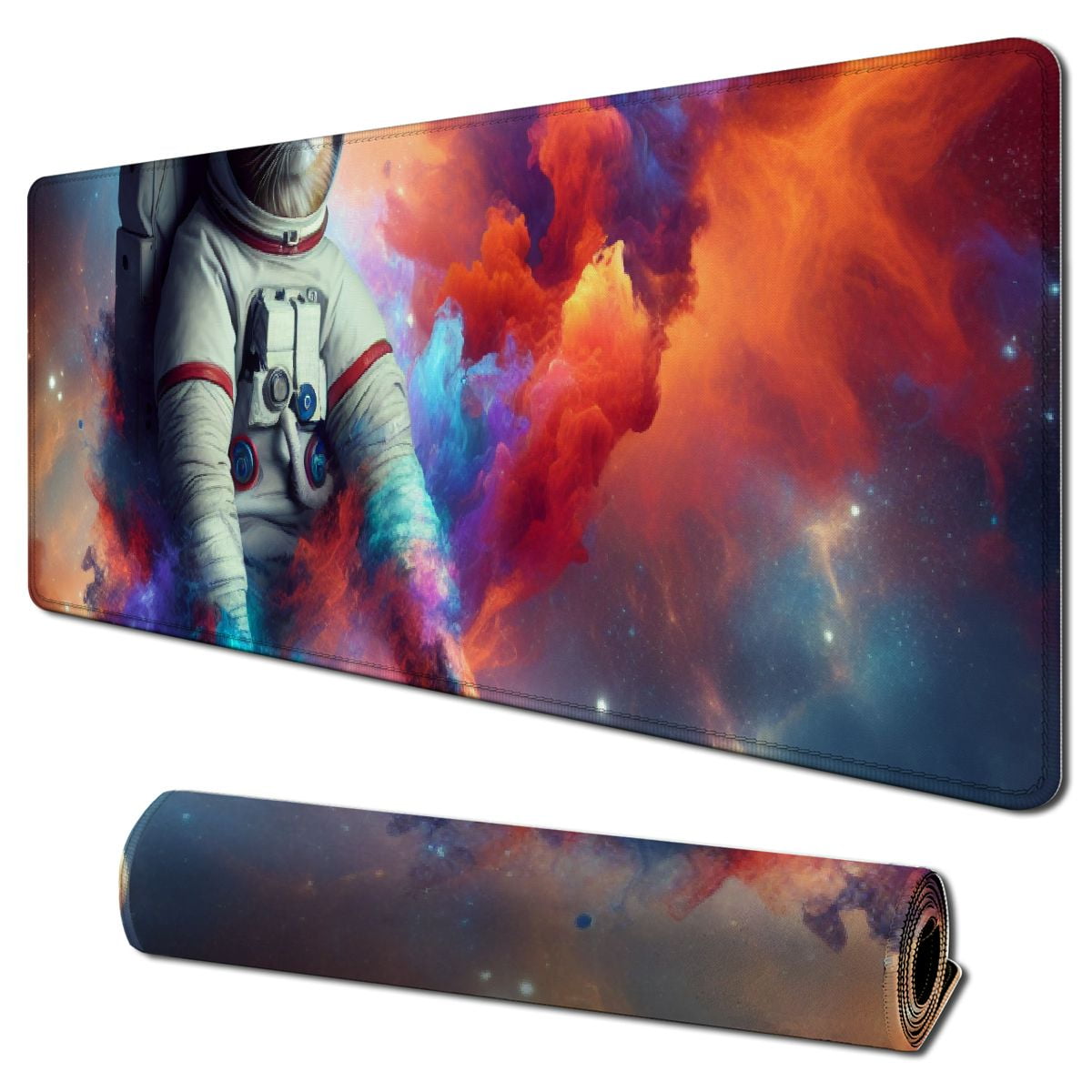 Extended Mouse Pad/Mat | Thickest Astro PAW-OC Smooth Surface Mousepad ...