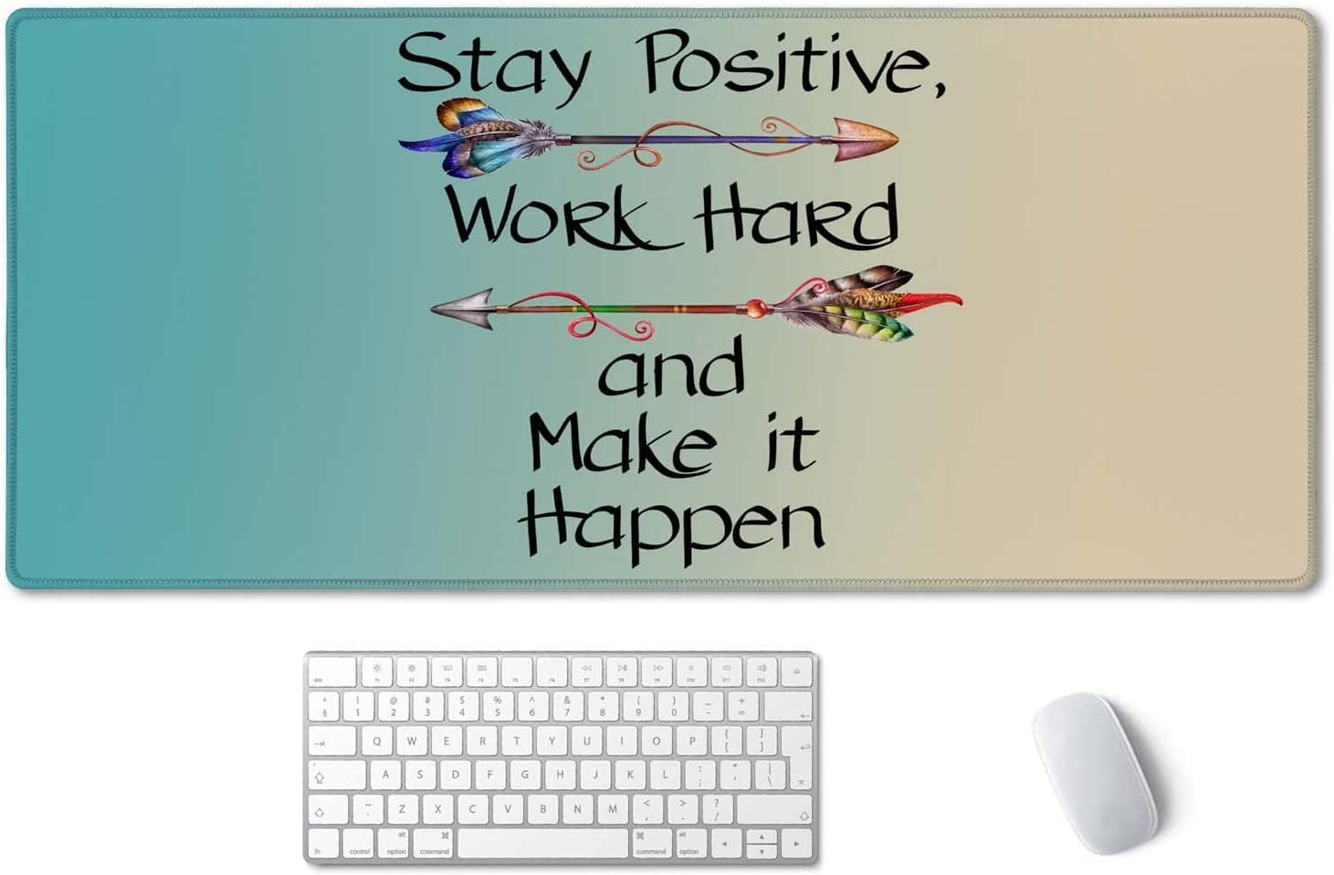 Extended Mouse Pad, XXL Gaming Mouse Pads 35.5 x 15.7 inch, Stay ...