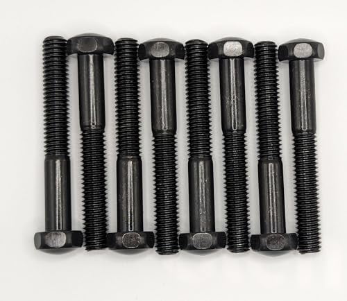 Extended Pinball Leg Bolt Set, 2 3/4 inch, Acorn Head, Black (5 Sets of ...