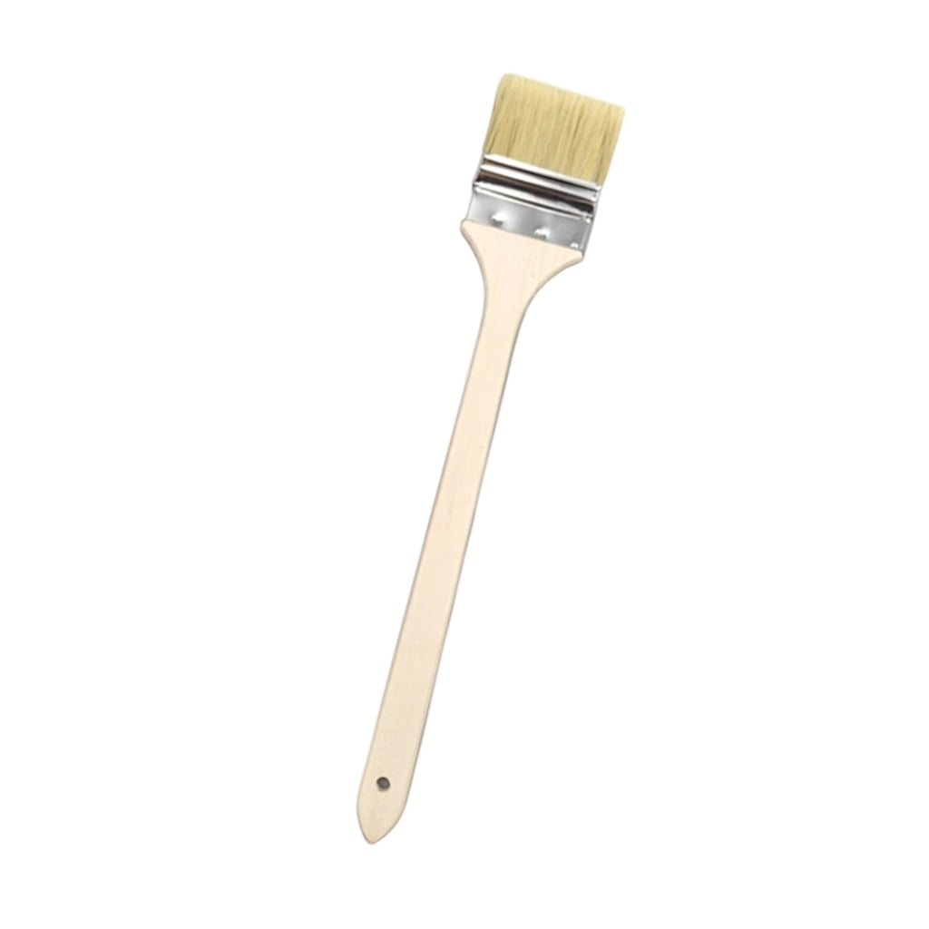 Extended Reach Brush Tool With Extended Wooden Handle For Multipurpose ...