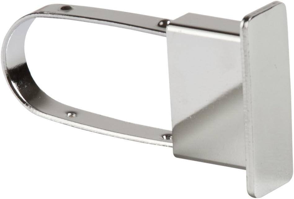 Extended Rectangular Hangrail End Cap for 1.5" x .5" Retail Rectangle ...