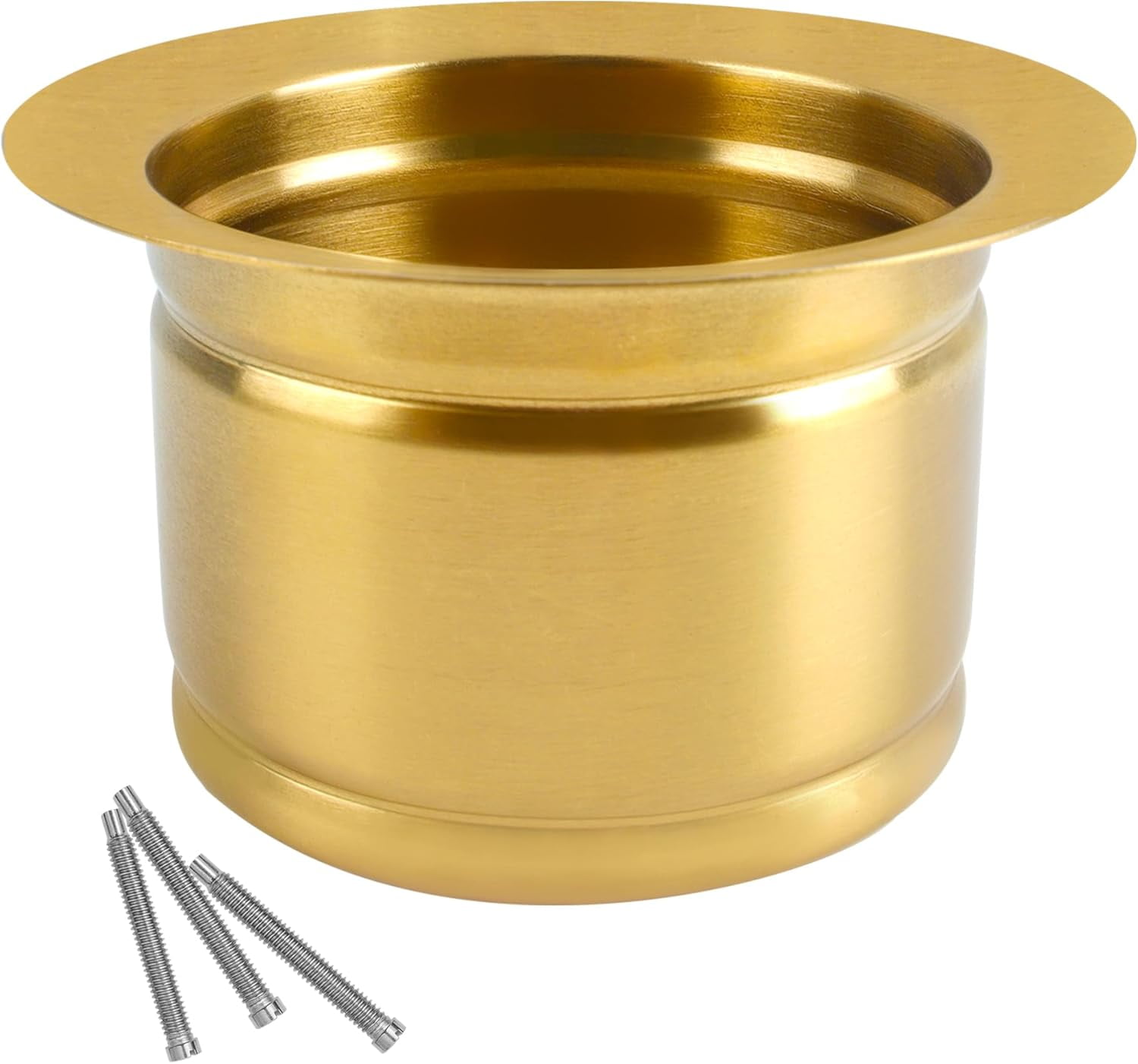 Extended Sink Flange, Gold Deep Garbage Disposal Flange, Sink Flange ...