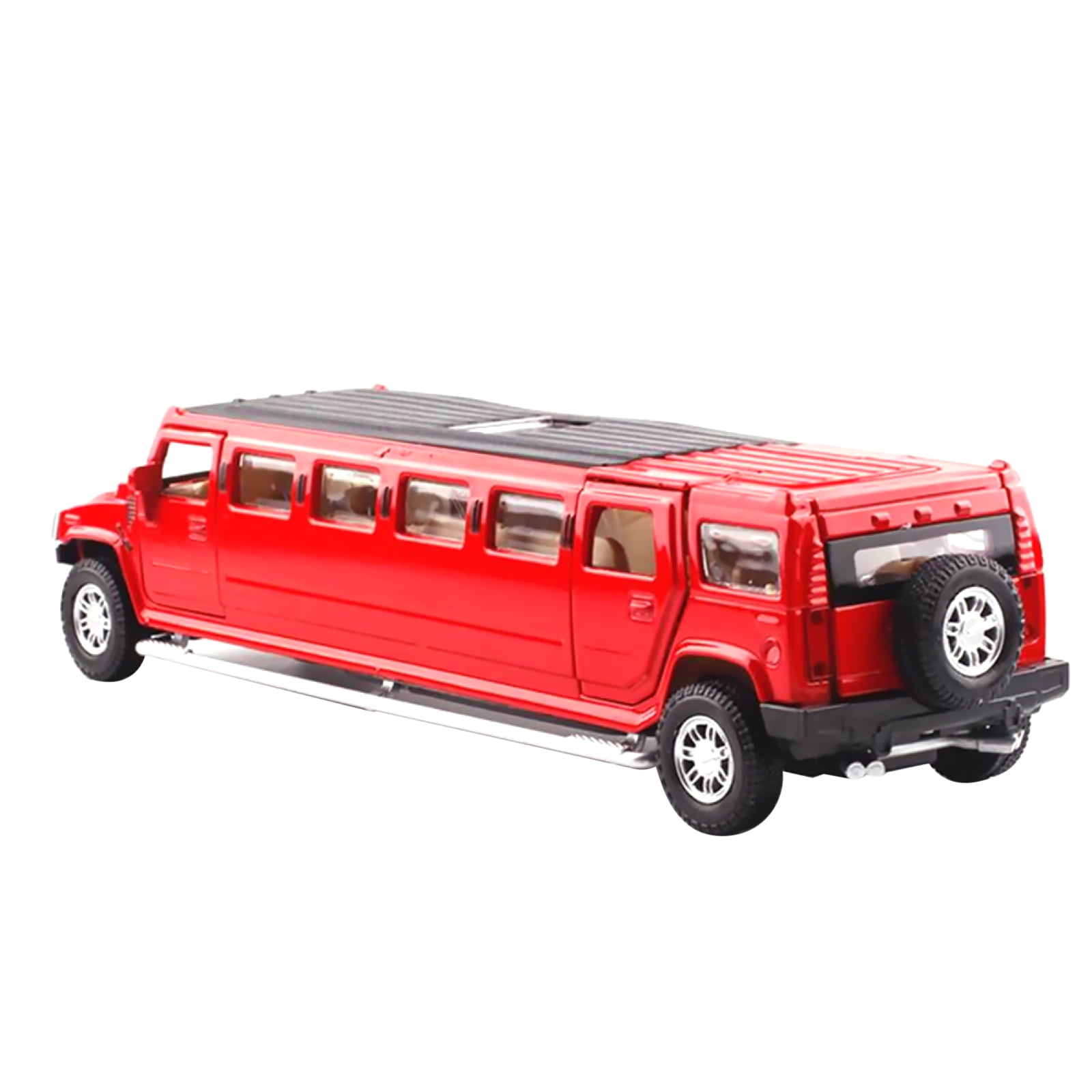 Extended Six Door Alloy Car Model Pull Back Car Model Toys for ...
