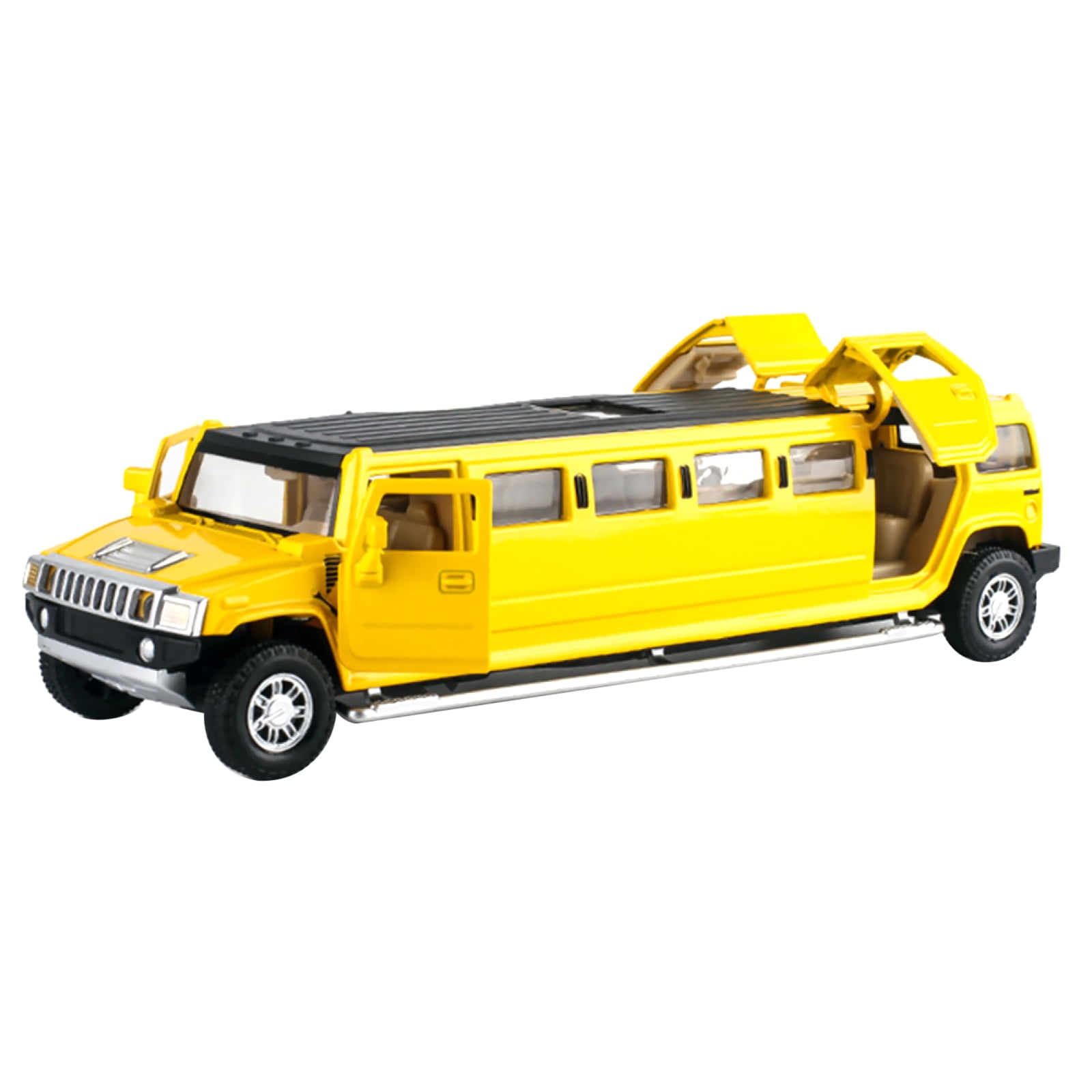 Extended Six Door Alloy Car Model Pull Back Car Model Toys for ...
