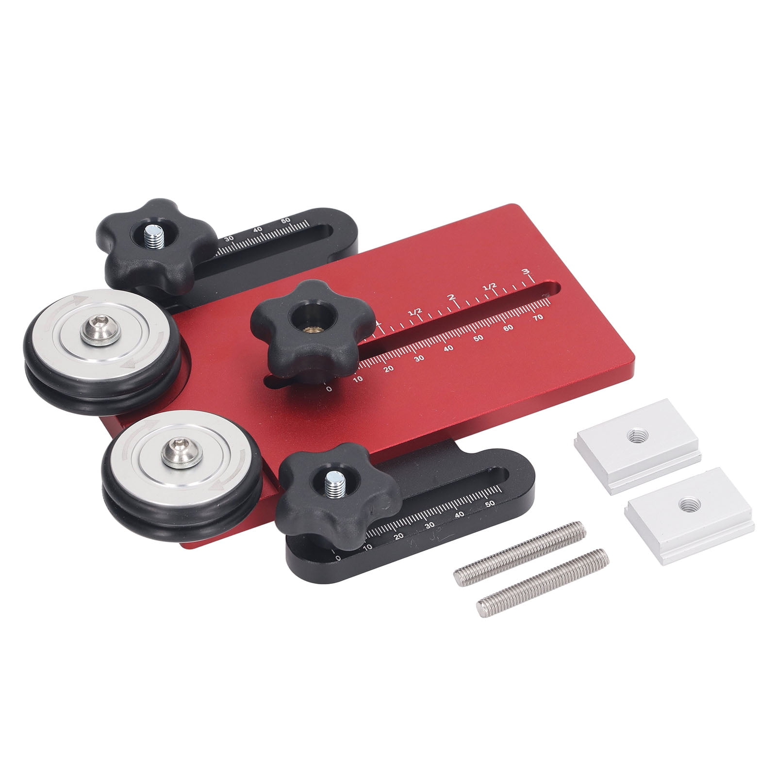 Thin Rip Jig, Aluminum Alloy Table Saw Guide Jig Fixture with Clear ...