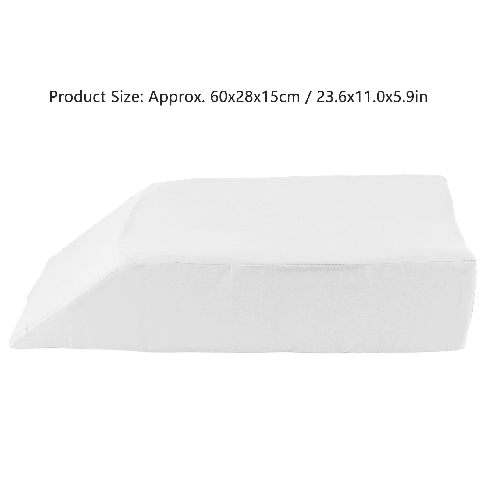 Extended Wedge Pillow For Leg Body Support, Relieves Fatigue Improves ...