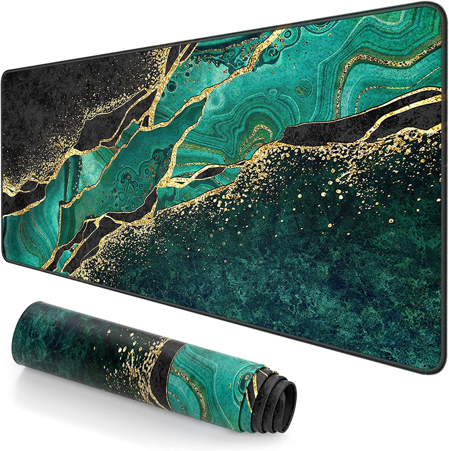 Extended XXL Computer Mouse Pad 31.5 x 15.7 Inch Waterproof Stitched ...