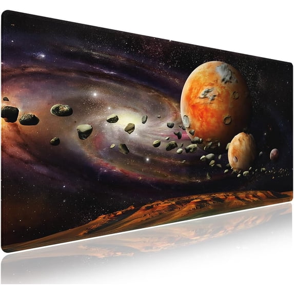 Extended XXL Galaxy Mouse Pad 31.5 x 15.8 Inch Extra Large Gaming Desk ...