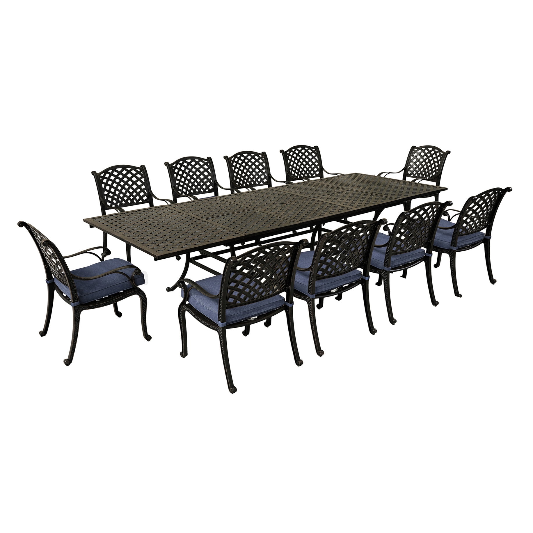 Extended length - Extendable table design - Garden dining - Accommodate ...