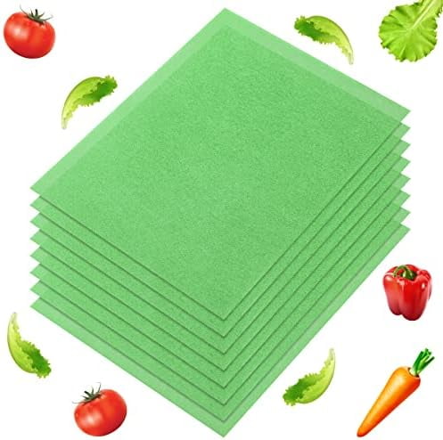 Extender Liner 12 x 15 Inch Sponge Fridge Shelf Mat Green Washable ...