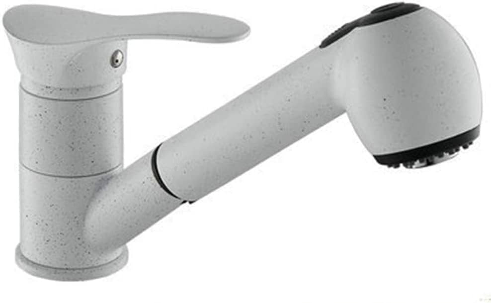 Extendible Pull Out Kitchen Sink Mixer Water Tap Single Lever with Hand ...